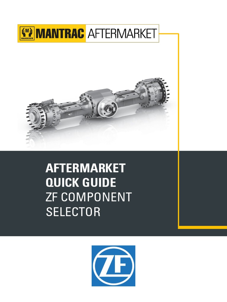 ZF Transmission Selector Guide | PDF | Loader (Equipment) | Tractor