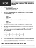 K53 Test C Answers | PDF | Traffic | Road