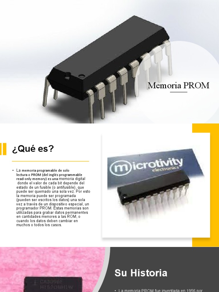 Memoria PROM | PDF