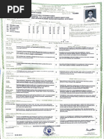 OPJS University Original Degree Form | PDF | Qualifications