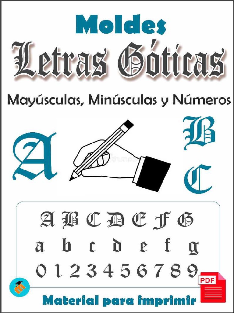 Moldes Letra Gotica | PDF