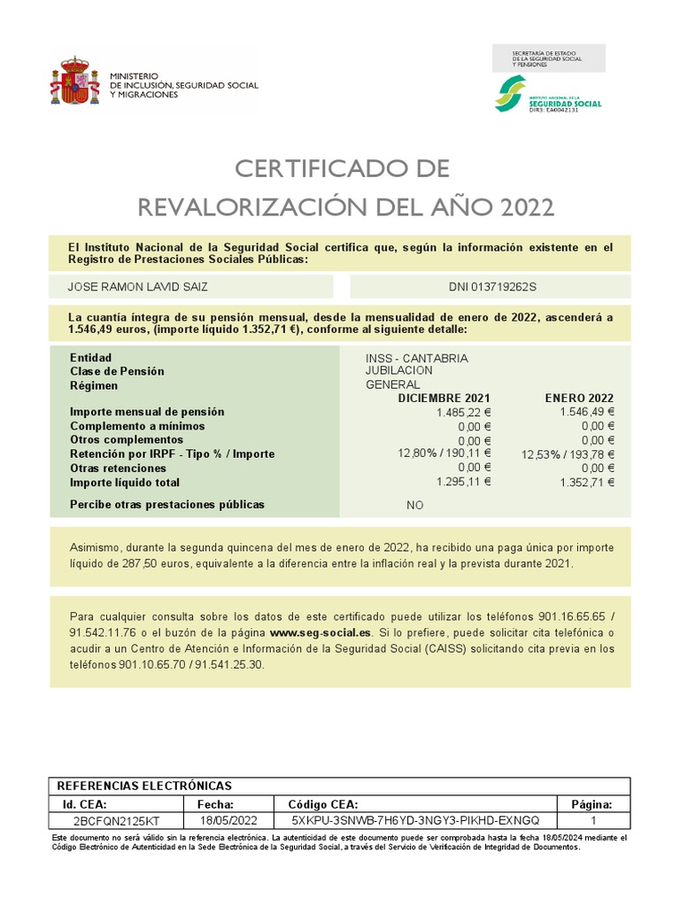 Cepe Cert 9 | PDF