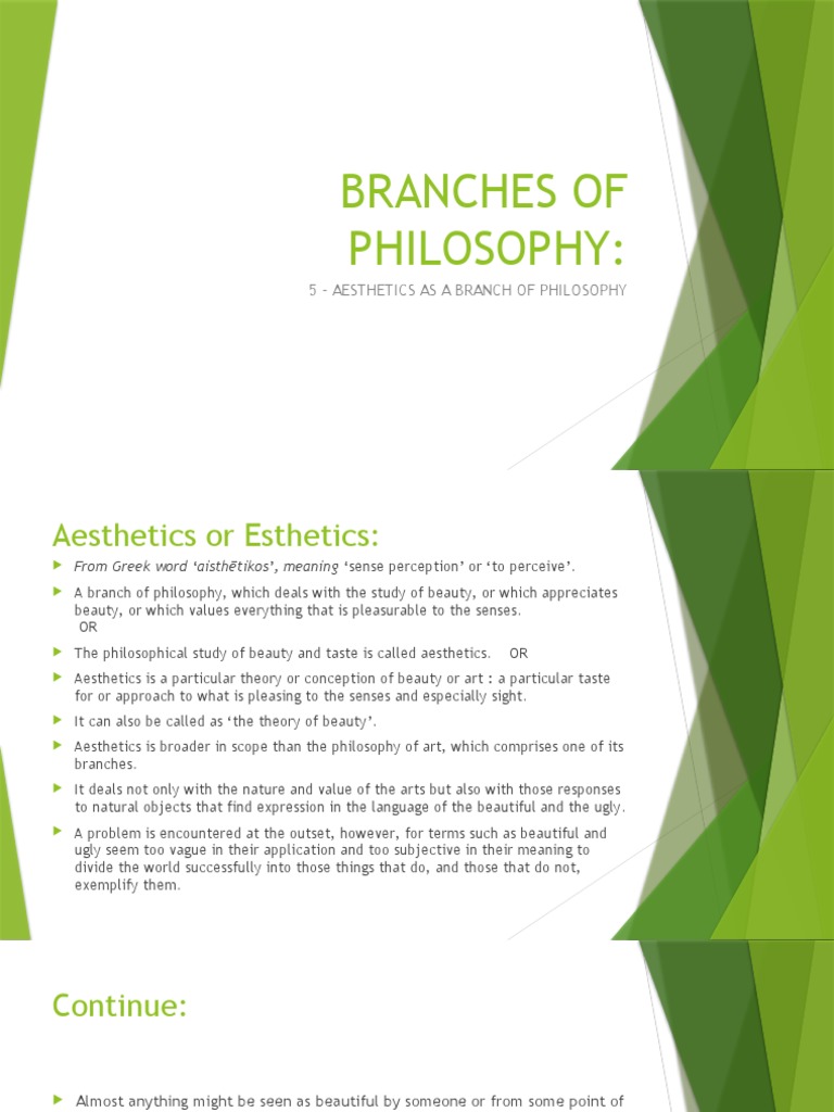 Aesthetics: Philosophy of Beauty and Art | PDF | Aesthetics | Beauty
