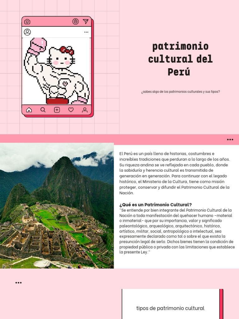 Patrimonio Cultural | PDF | Patrimonio cultural | Bienes (Ley)