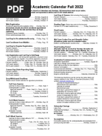 Calendário FIU 2025-26 | PDF | Academic Term | Observances