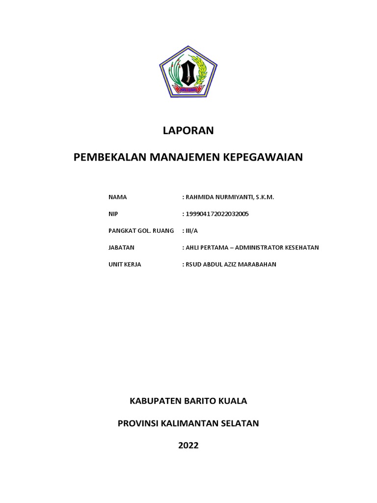 Pembekalan Manajemen Kepegawaian PNS | PDF | Bisnis | Pengelolaan ...