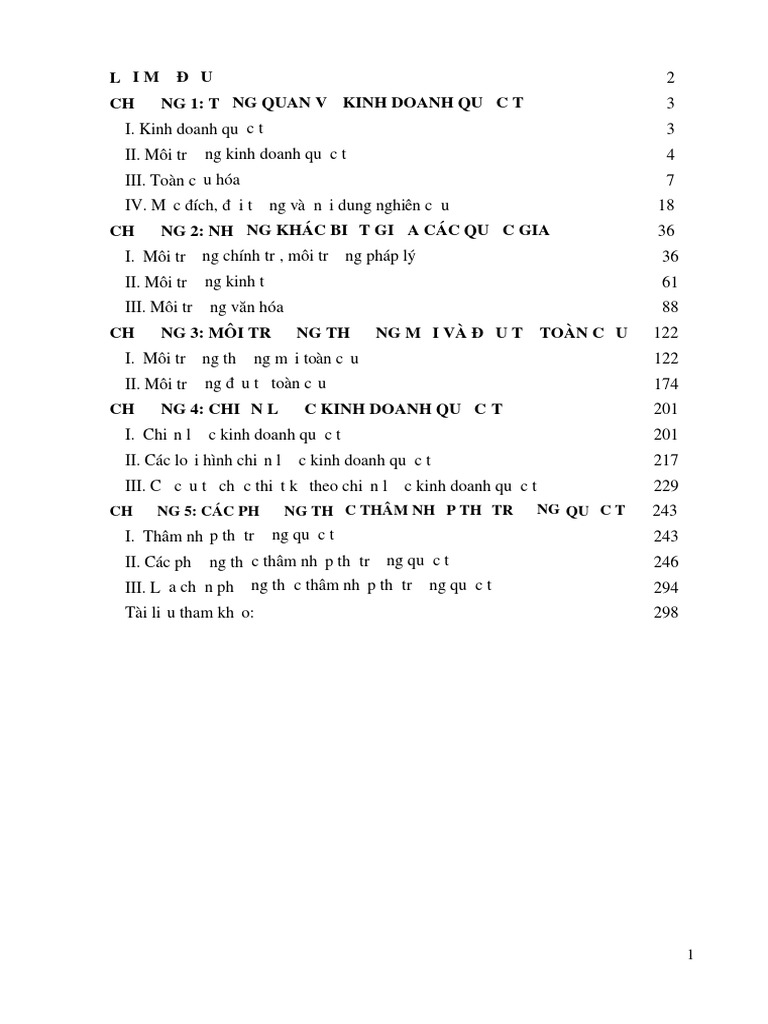 Giao Trinh Kinh Doanh Quoc Te Pham Thi Hong Yen Vieclamvui | PDF