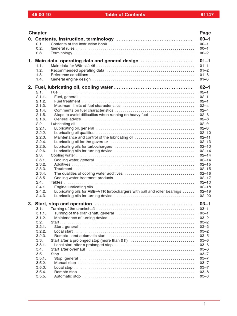 Manual de Mantenimiento Del Motor Wartsila 18V46 | PDF | Engines | Vehicles