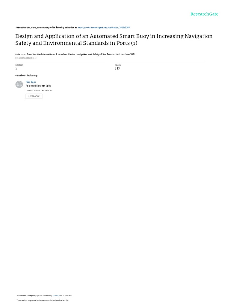 Smart Buoy Solutions for Port Safety | PDF | Internet Of Things | Wi Max