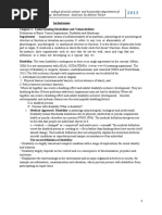 Inclusiveness - Chapter One | PDF | Visual Impairment | Disability