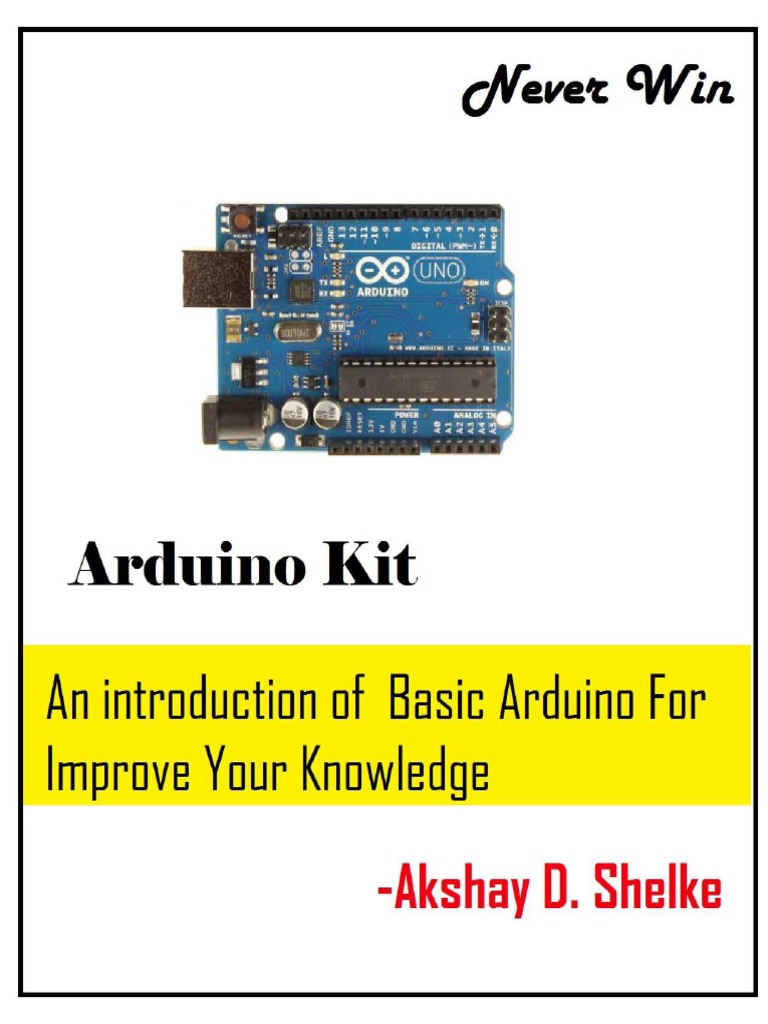 Arduino Book by Akshay Shelke | PDF | Modem | Electric Motor