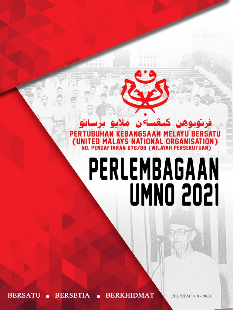 PERLEMBAGAAN UMNO 2021 Pindaan 2019 | PDF