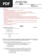 Wits Maths Competition 2025 Questions | PDF