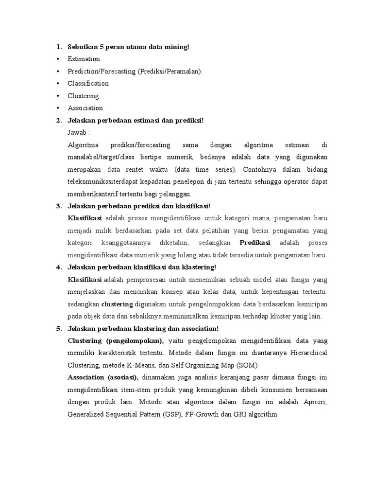 Latihan Data Mining | PDF | Komputer