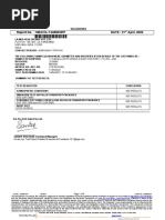 Salt Spray Test Report - Sample | PDF