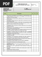 HSE PTW Audit Checklist | PDF | Safety | Business