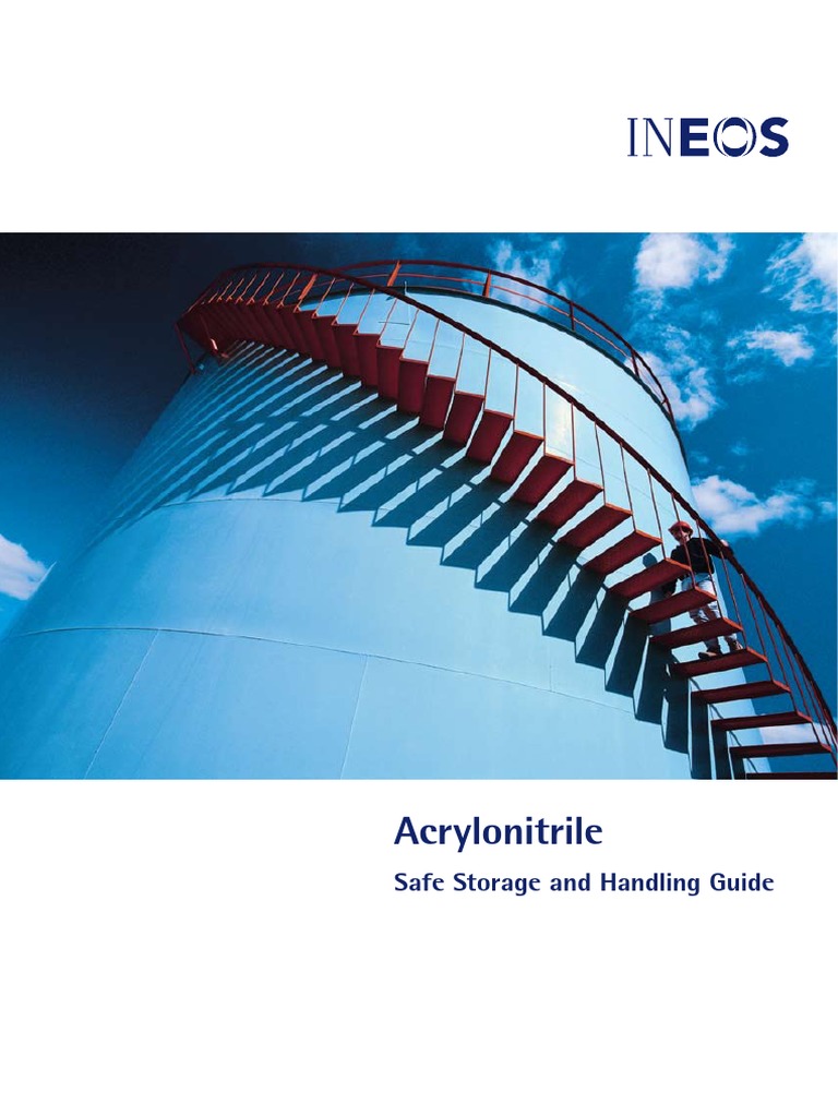 Acrylonitrile Safe Storage and Handling Guide by Ineos | PDF | Solubility | Water