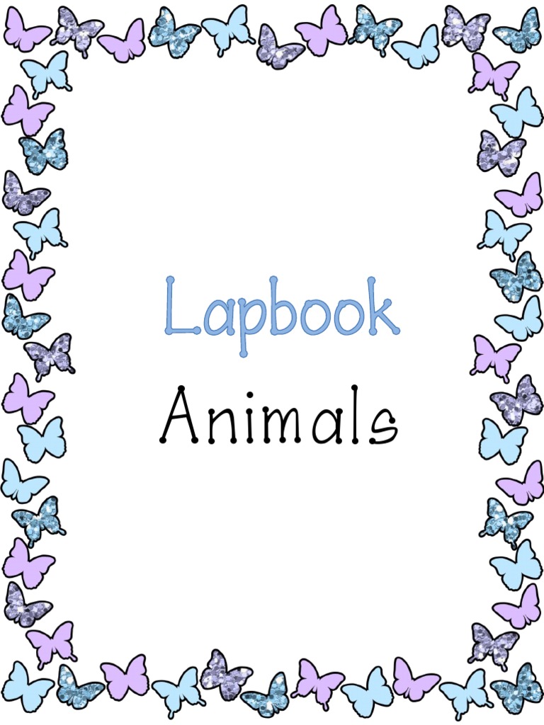Animals Lapbook COLOR | PDF | Mammals | Organisms