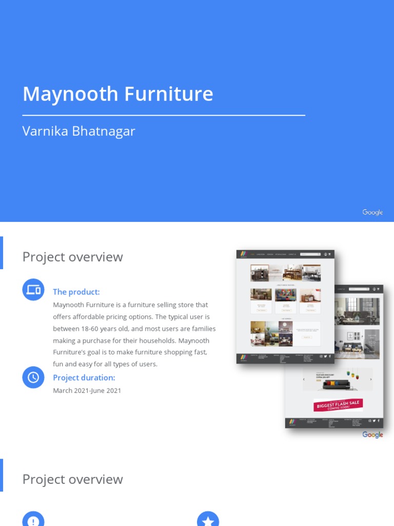 Maynooth Furnitures Case Study | PDF | Usability | Computing