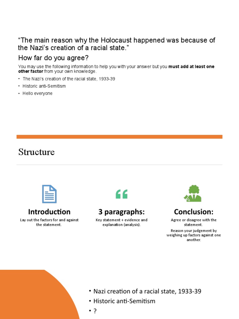 Causes of the Holocaust Explained | PDF | The Holocaust | Antisemitism