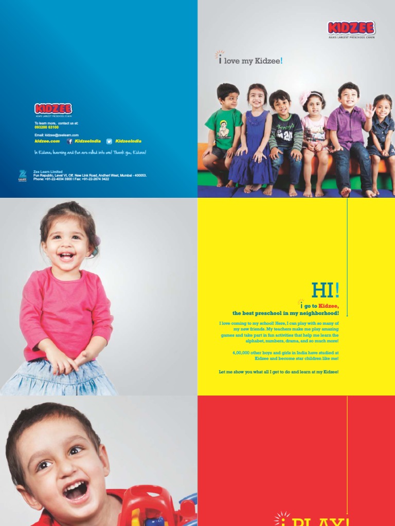 Love My Kidzee: Kidzeeindia Kidzeeindia | PDF | Preschool | Learning