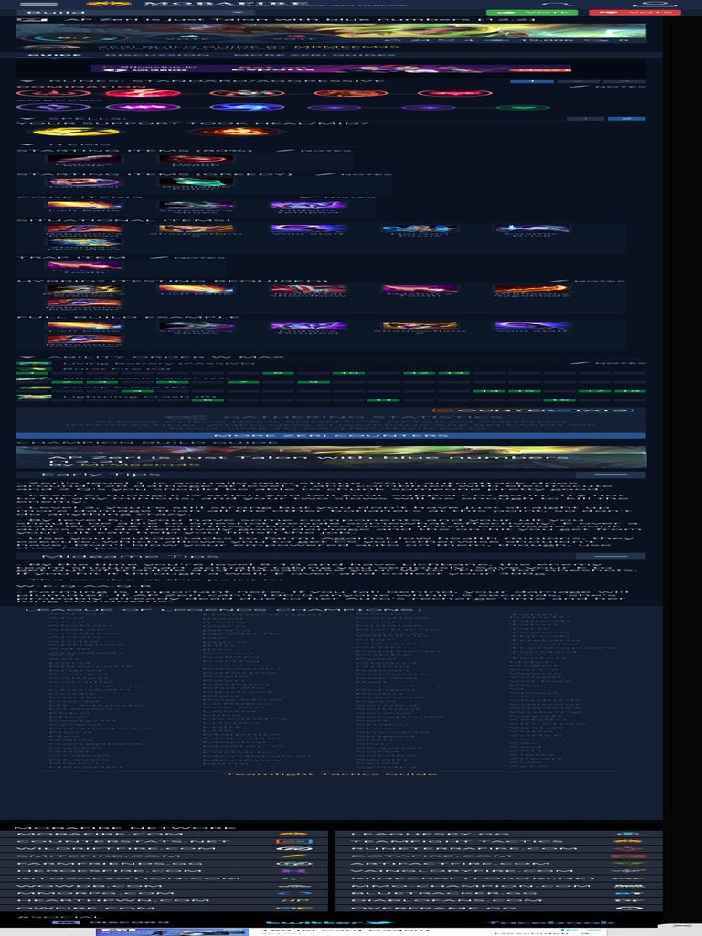 Zeri Build Guide AP Zeri Is Just Talon With Blue Numbers (12.2) League ...