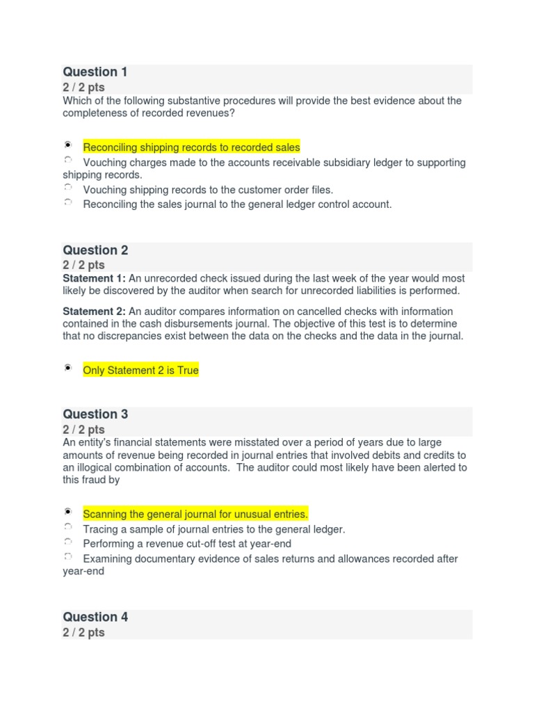 Audprob (Cash and Receivables) Prelims Examination (Theories Part) | PDF | Audit | Banks