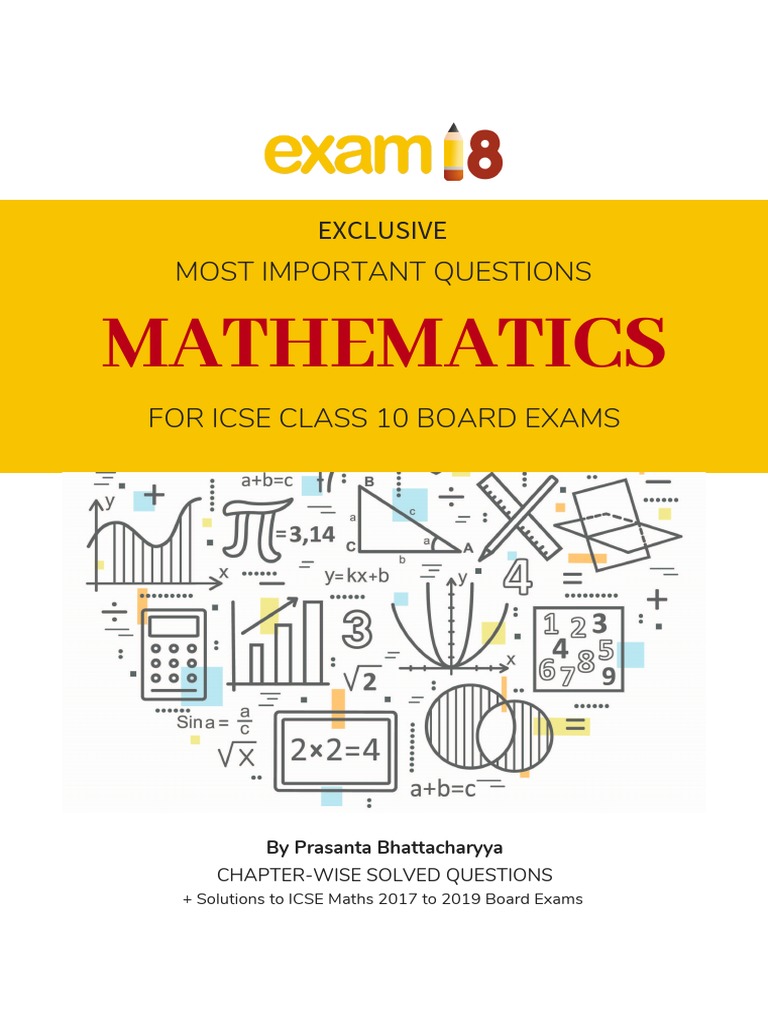 Math Exam 18 Icse 10 | PDF | Taxes | Dividend