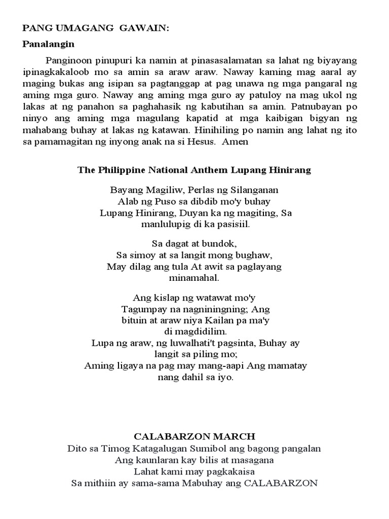 PANALANGIN | PDF