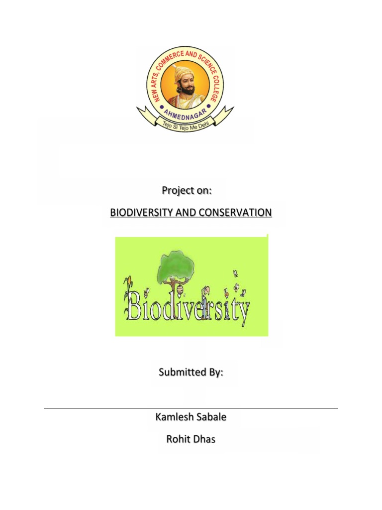 College Project (EVS) | PDF | Biodiversity | Conservation Biology