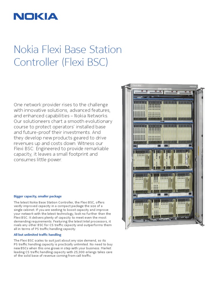 Nokia 110 Flexi BSC Datasheet PDF | PDF | Computer Science ...