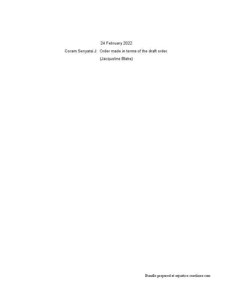 Unopposed Motion Liquidation Application Kontinental Engineering ...