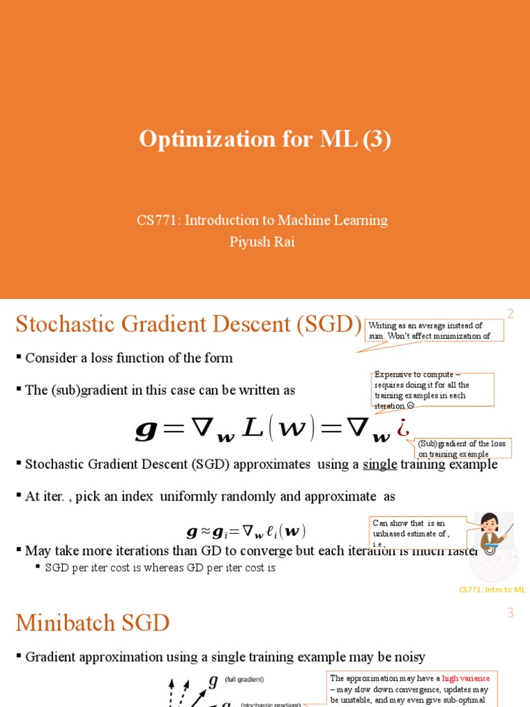 Lecture 09 - Calculus and Optimization Techniques (3) - Plain | PDF | Mathematical Optimization ...
