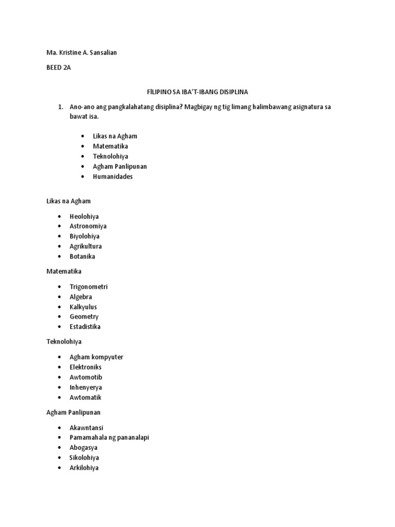 Indibidwal Na Gawain | PDF