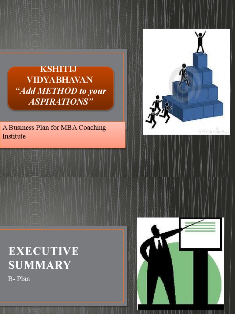 MBA Coaching Institute Business Plan | PDF | Business | Economies
