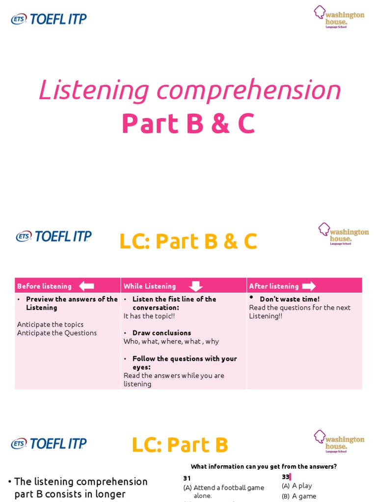 Grade 6 Listening Comprehension Guide | PDF