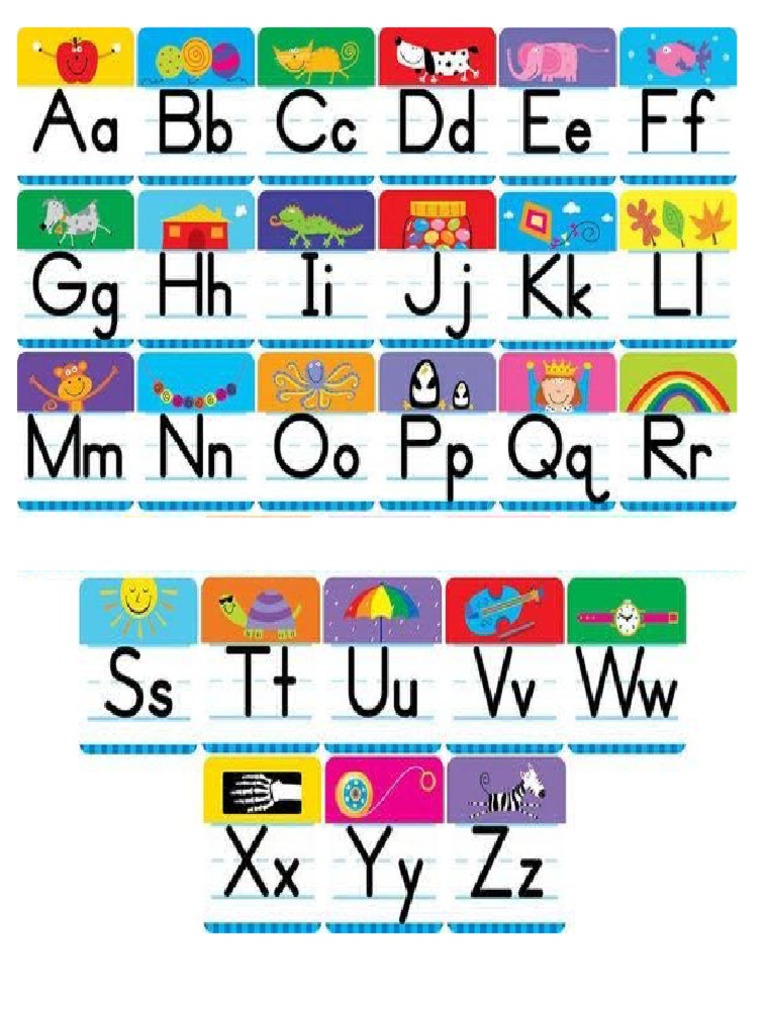 Alphabets | PDF