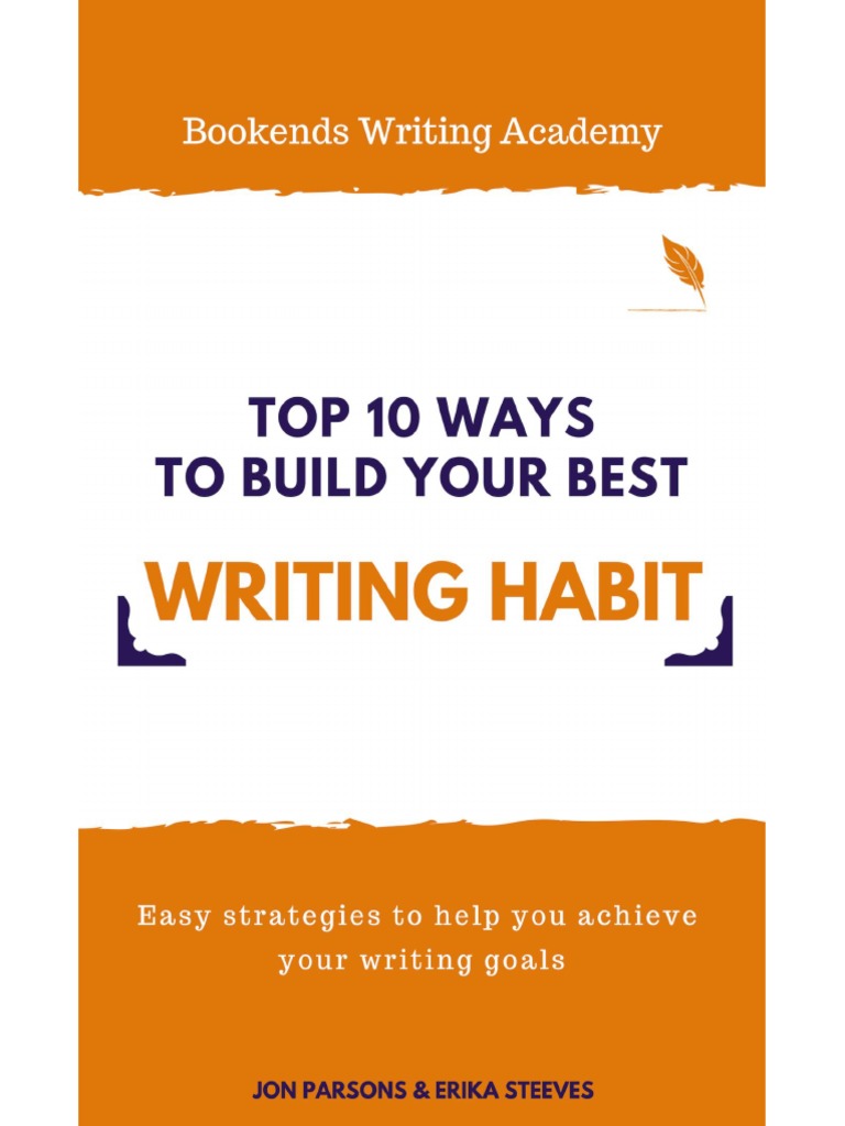 10 Ways To Build Writing Habit - Branded | PDF | Blog | Books