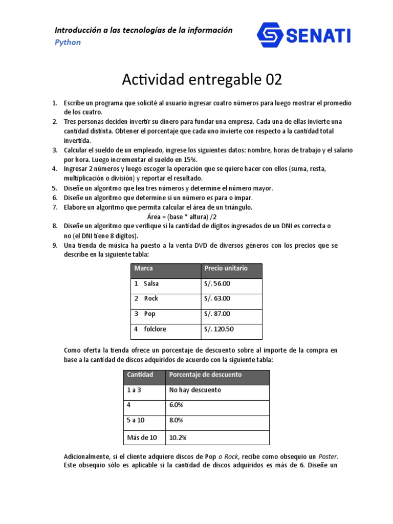 Actividad Entregable 02 | PDF | Salario | Sustracción
