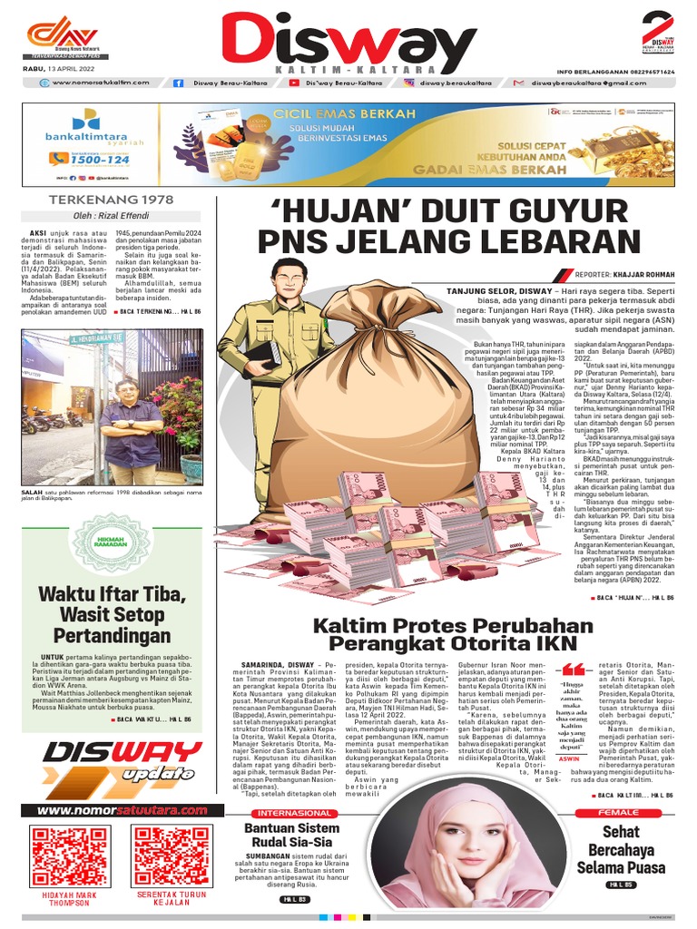 Epaper 13 April 2022 | PDF