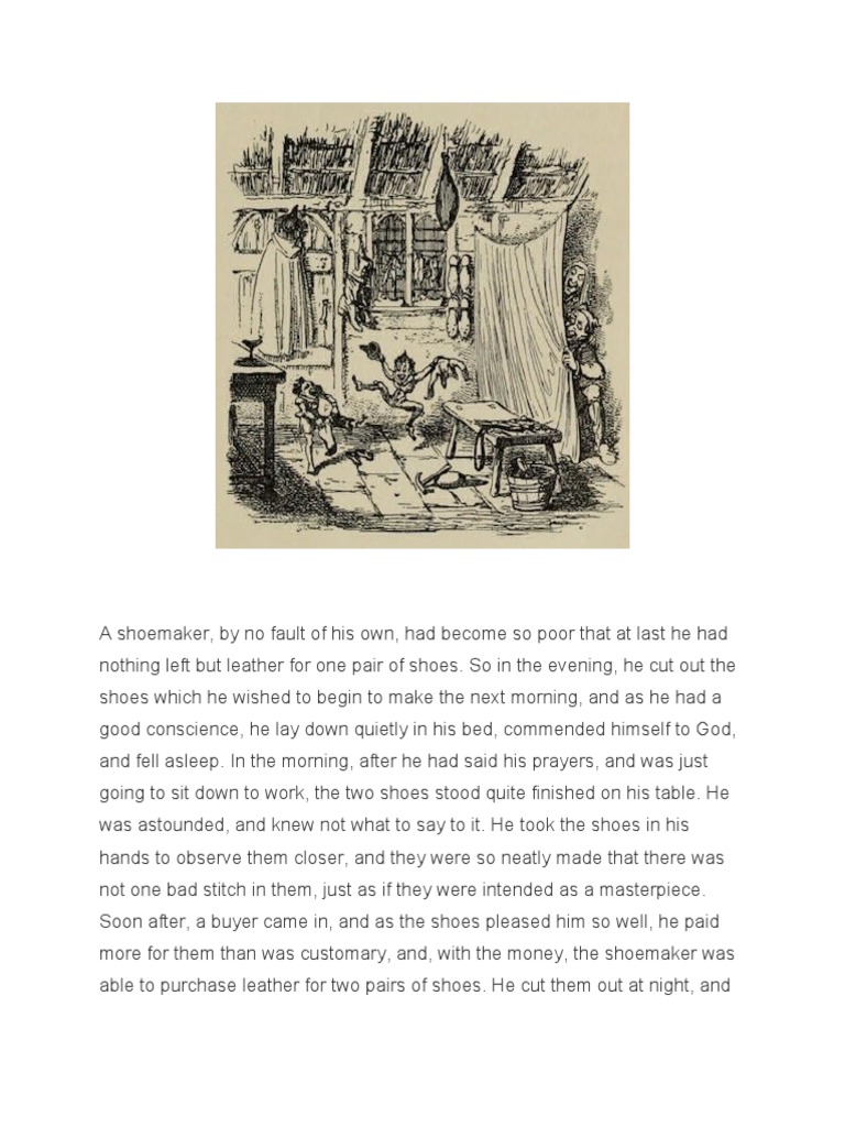 A Shoemaker | PDF | Shoe