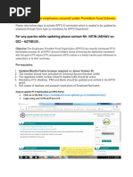 Provident Fund - E-Nomination Process Guide | PDF