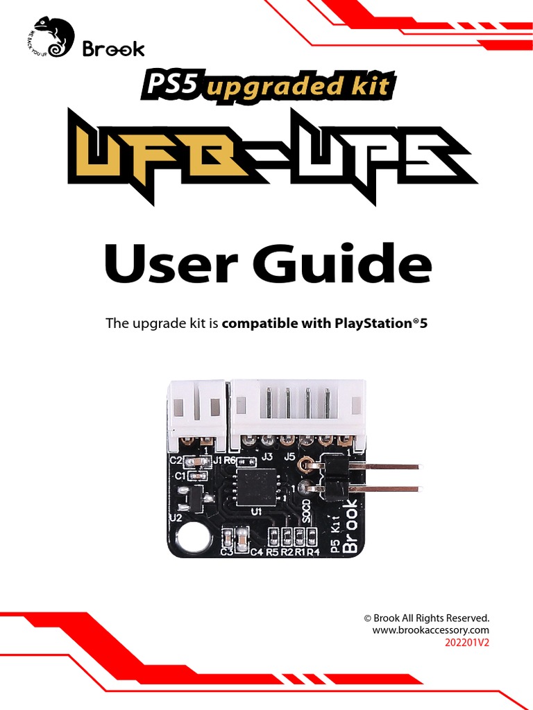 User Guide: The Upgrade Kit Is Compatible With Playstation®5 | Download ...