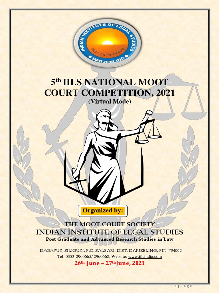 NMC Brochure Moot Problem | PDF | Religious Conversion | Rule Of Law