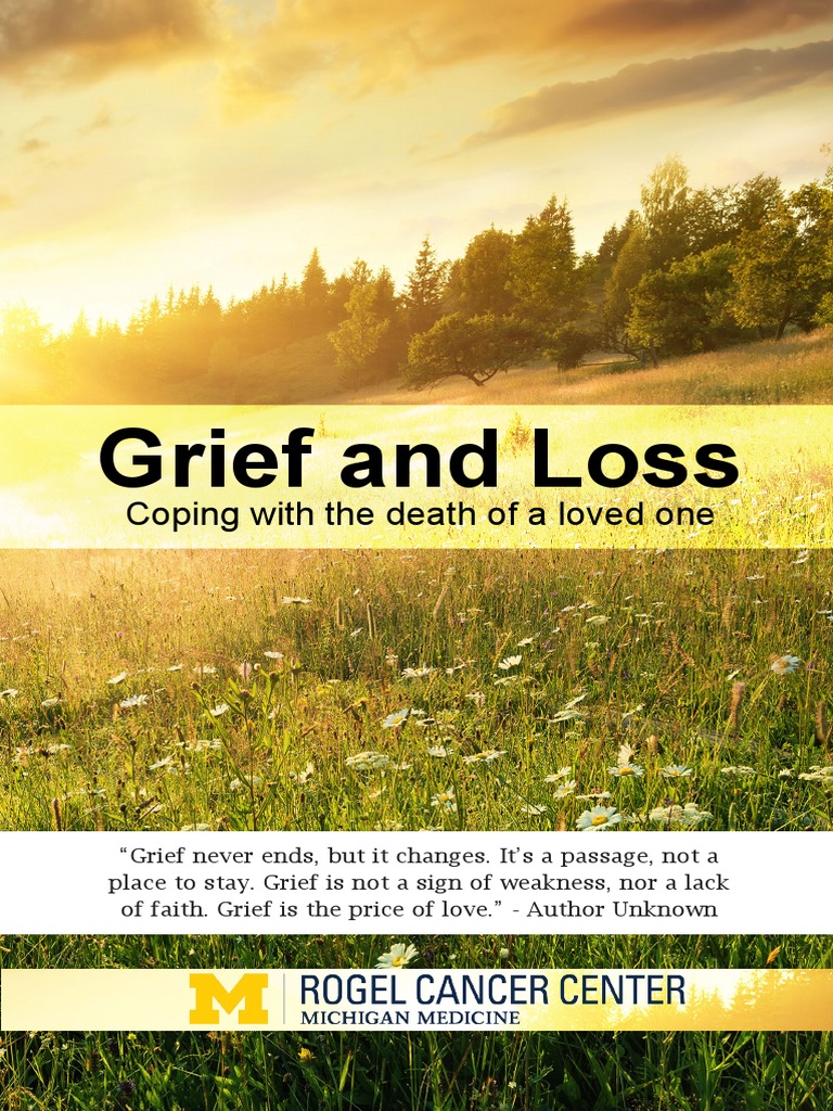 Grief and Loss Booklet | PDF | Grief | Psychotherapy