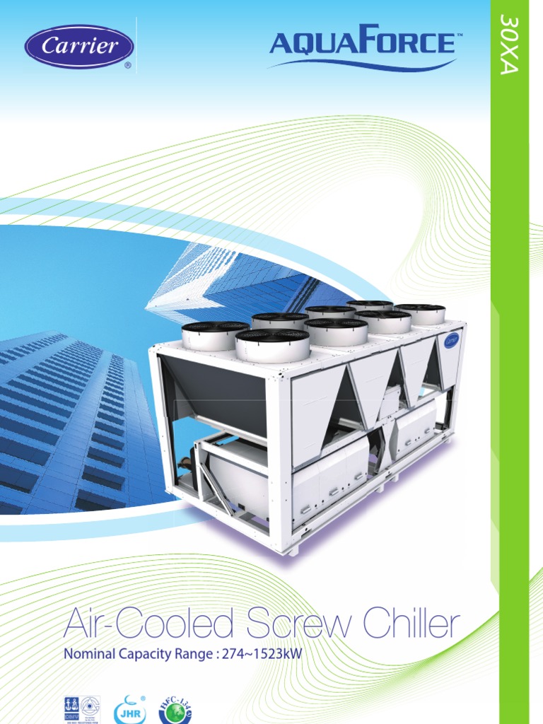 Chiller - Carrier | PDF | Heat Exchanger | Gas Compressor