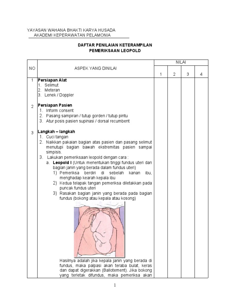 Pemeriksaan Leopold | PDF