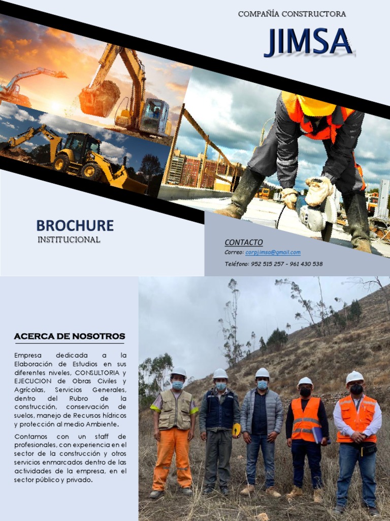 Brochure Jimsa 2021 | PDF | Ingeniería | Economias