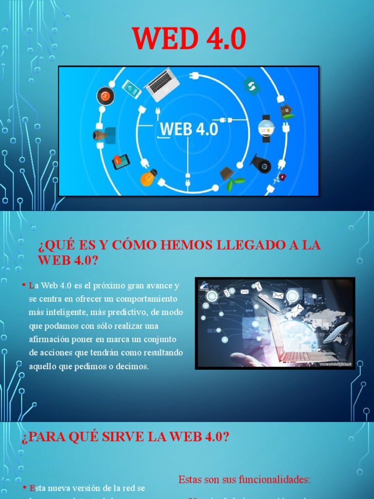 Wed 4.0 | PDF | Internet y web | Red mundial