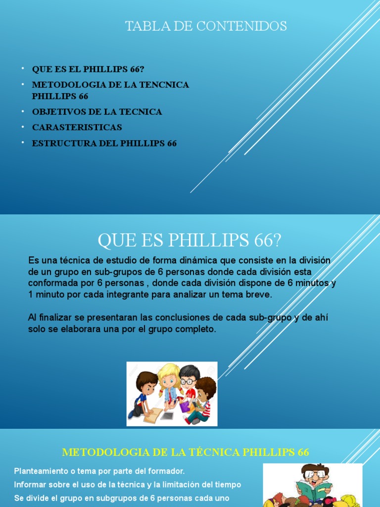 Técnica Phillips 66: Definición y Metodología | PDF | Cognición
